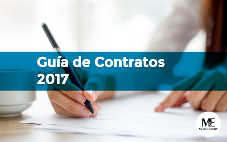 Guía de Contratos 2017 - Moya&Emery