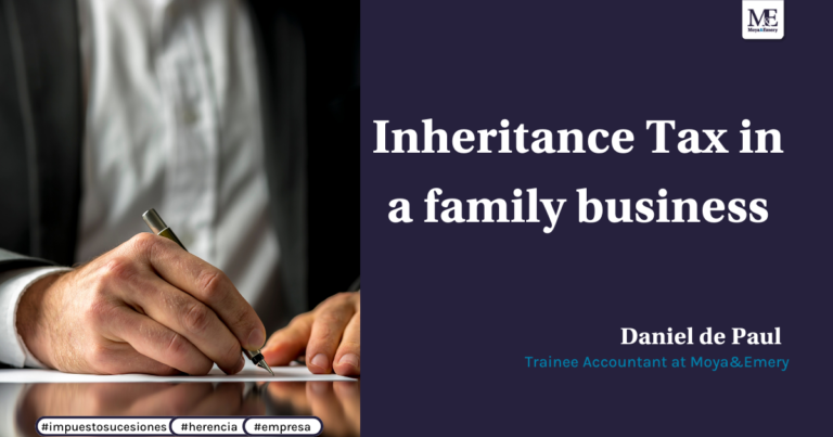 Inheritance tax in a family business - Moya&Emery