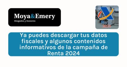 Campaña Renta 2024, datos fiscales y contenidos informativos